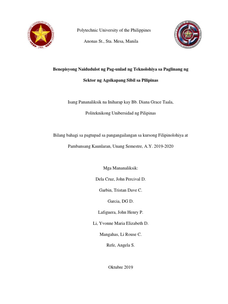 Filipinolohiya Research | PDF