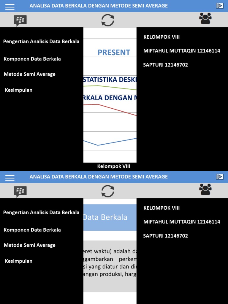 Analisis Data Berkala: Metode Semi Average | PDF