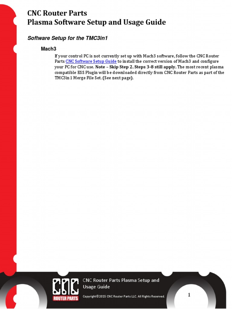 Plasma Software Setup and Usage Guide v0005 | PDF | Numerical Control ...