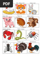 Animales Dosmesticos en Xinca | PDF | Cocina, comidas y vino