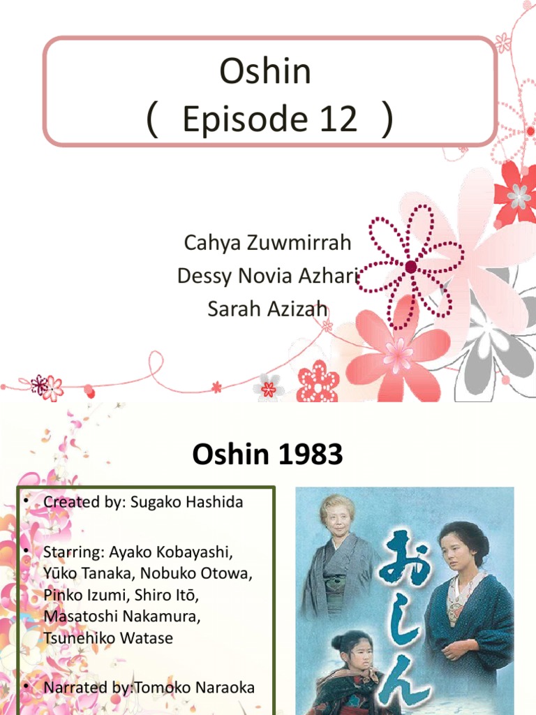Analisis Drama Oshin Ep. 12 | PDF