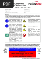EnerSys Battery Rack Assembly Guide | PDF | Nut (Hardware) | Screw
