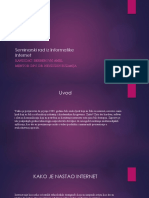 Dobre I Loše Strane Interneta | PDF