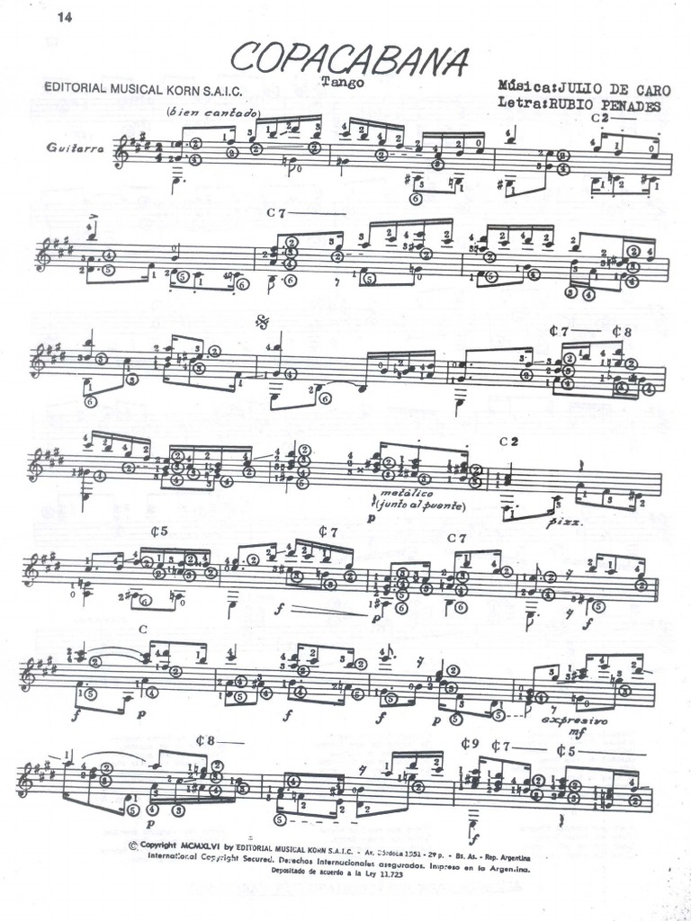 Copacabana PDF | PDF