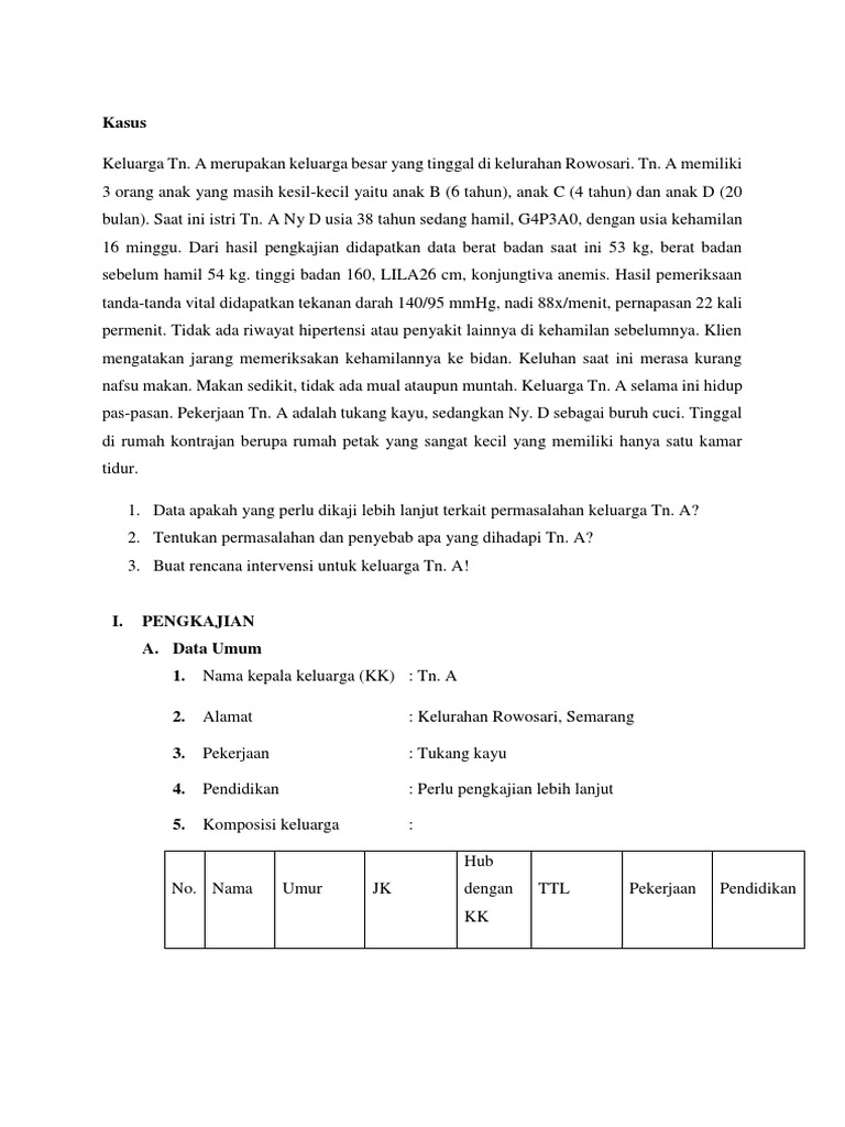Pengkajian Kasus IPE Kitaa | PDF
