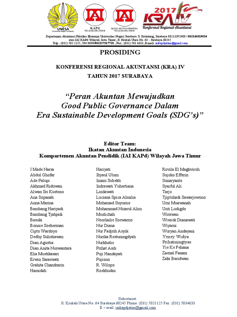 Prosiding Kra IV Tahun 2017 Ok | PDF