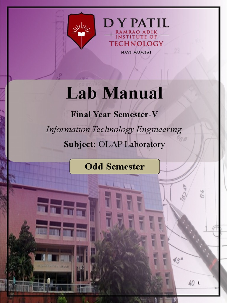 ND - Olap Lab Manual 19-20 | PDF | Microsoft Sql Server | Database Transaction