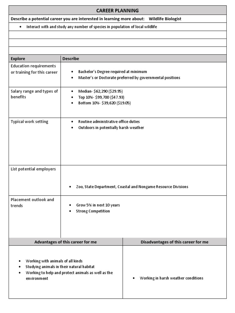 Career Planning | PDF