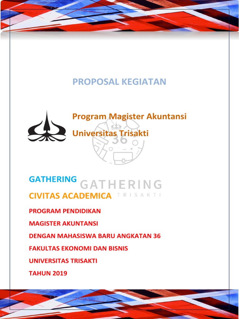Contoh Proposal Gathering | PDF | Bisnis | Karier & Perkembangan