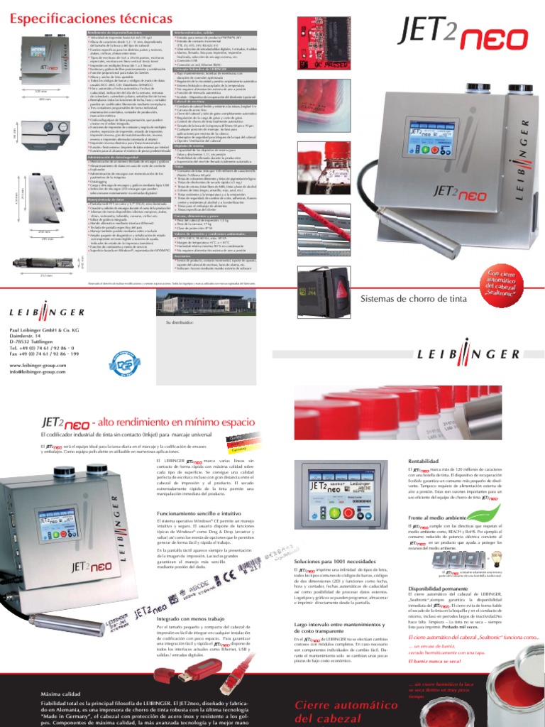 Jet2 Neo | PDF | Impresora (Computación) | Microsoft Windows