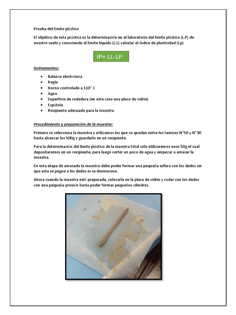 Prueba Del Límite Plástico | PDF | Lentes | El plastico