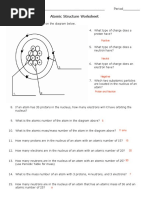 Atomic Structure (Grade 8) - Free Printable Tests and Worksheets ...