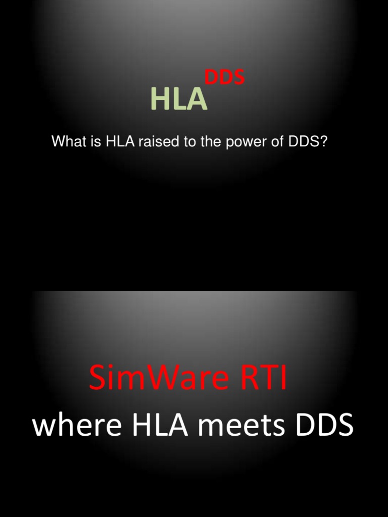 HLA and DDS Integration in Simulation | PDF | Computer Networking ...