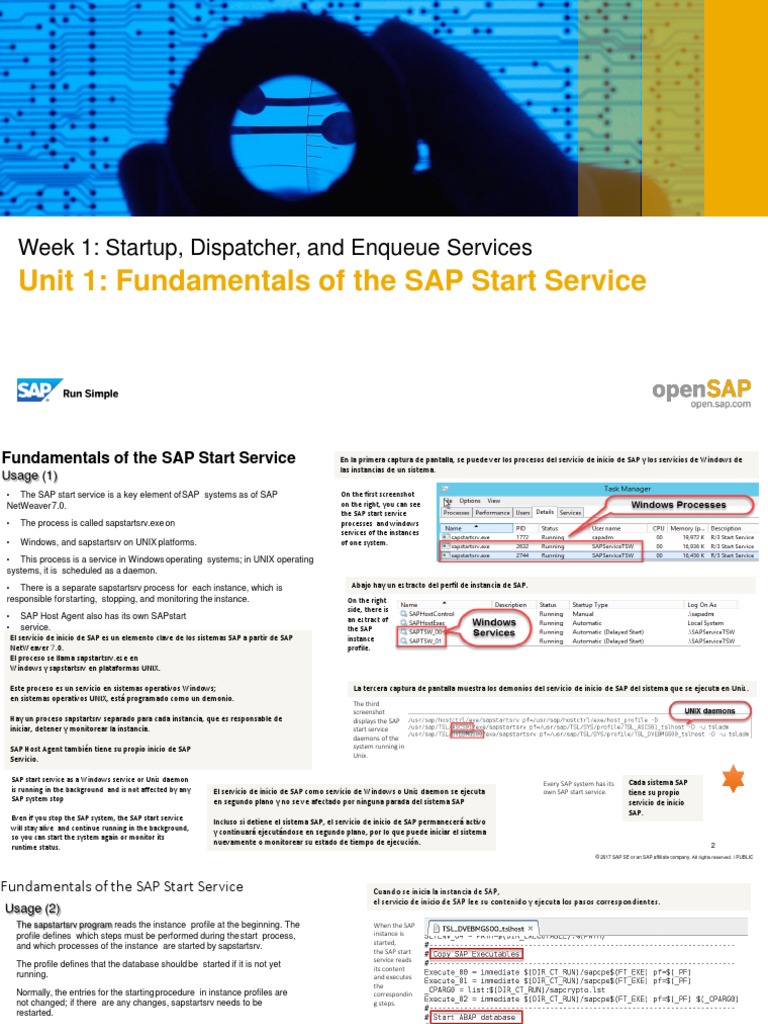 Managing ABAP Systems - UNIDAD 1 - OPENSAP | PDF | Microsoft Windows | Interfaces gráficas de ...