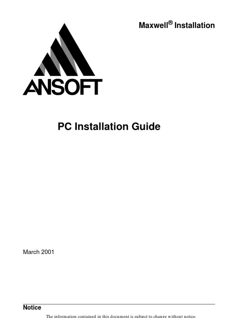 Ansoft Maxwell Guide | PDF | Microsoft Windows | Computer File