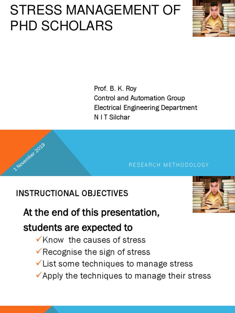 Stress Management for PhD Scholars | PDF | Time Management ...