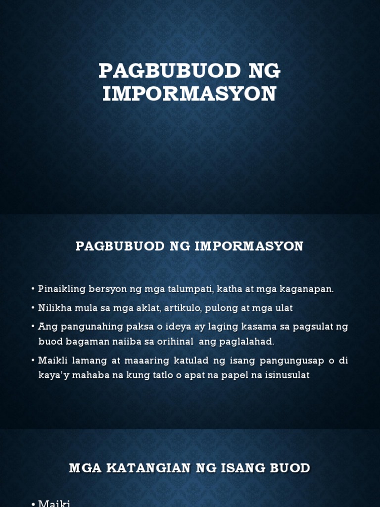 Pagbubuod-ng-impormasyon.pptx