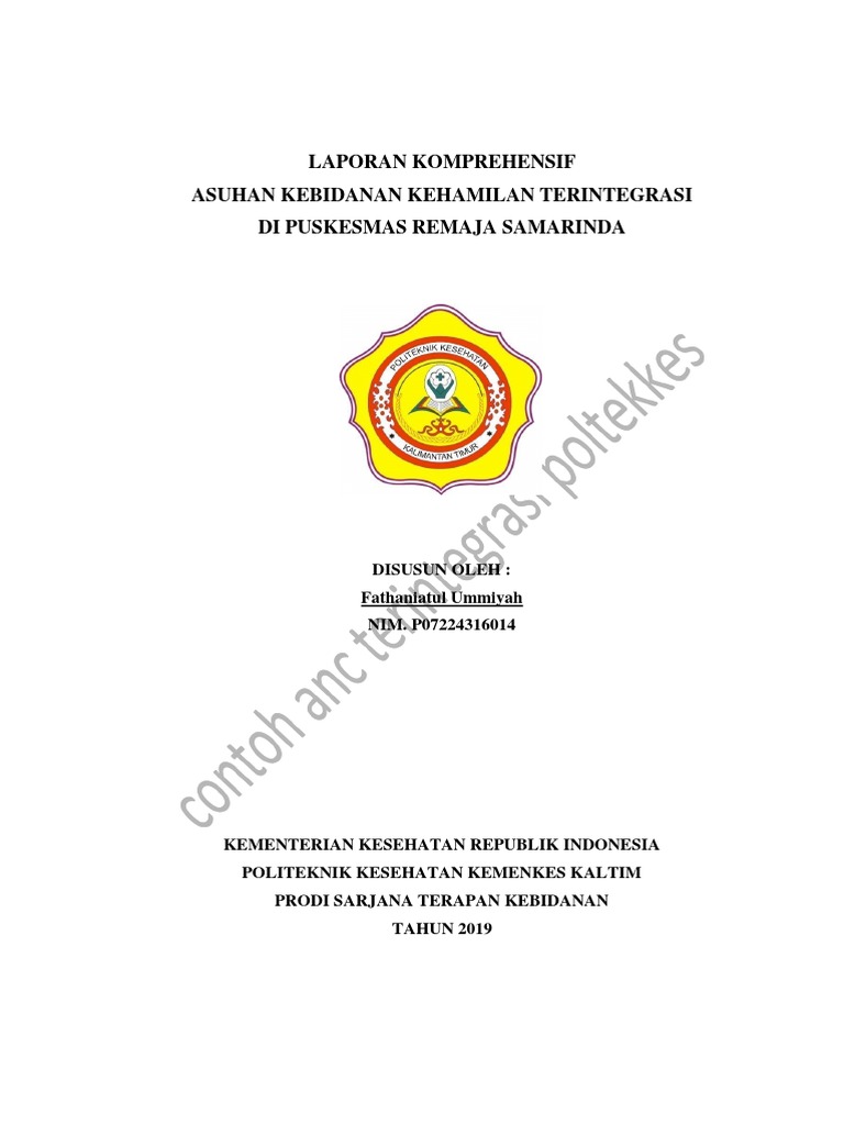 Contoh Anc Terintegrasi | PDF