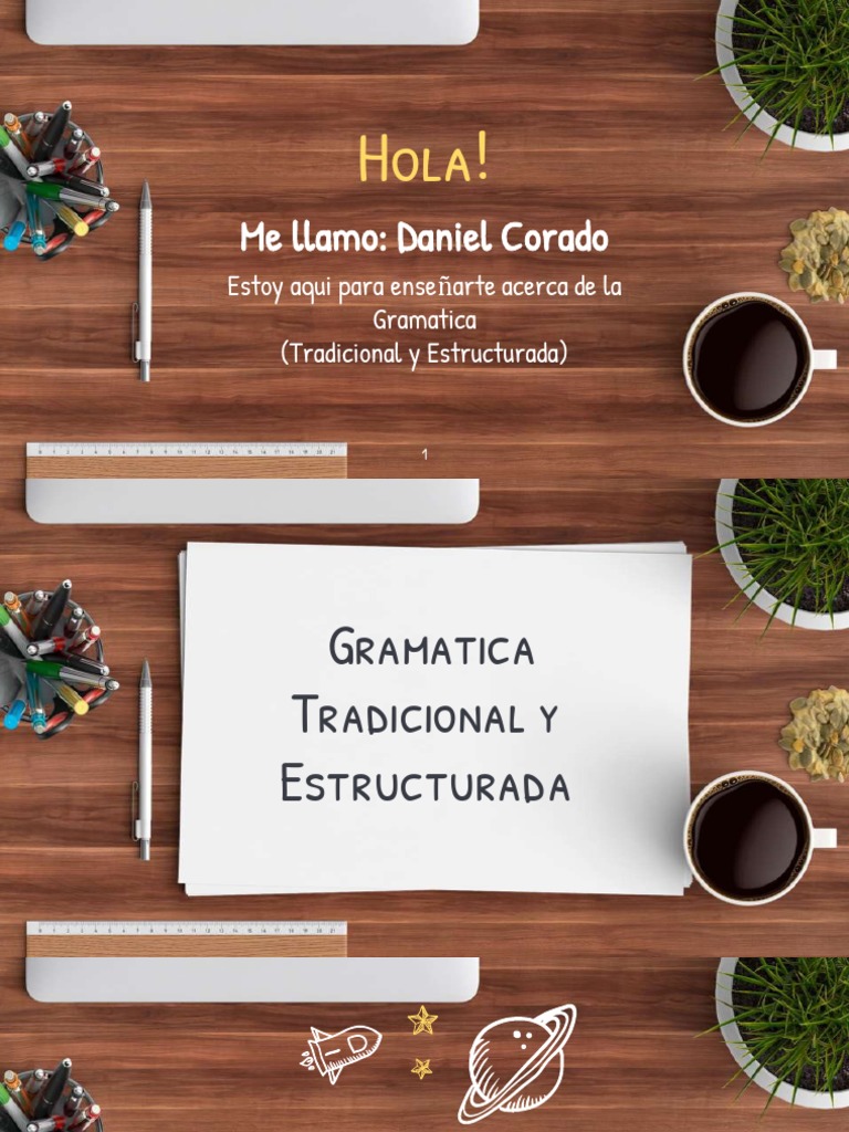 Gramática Tradicional y Estructurada | PDF | Predicado (Gramática) | Verbo
