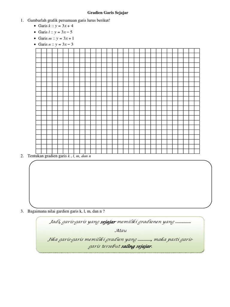Gradien Garis | PDF | Metode & Bahan Ajar | Seni