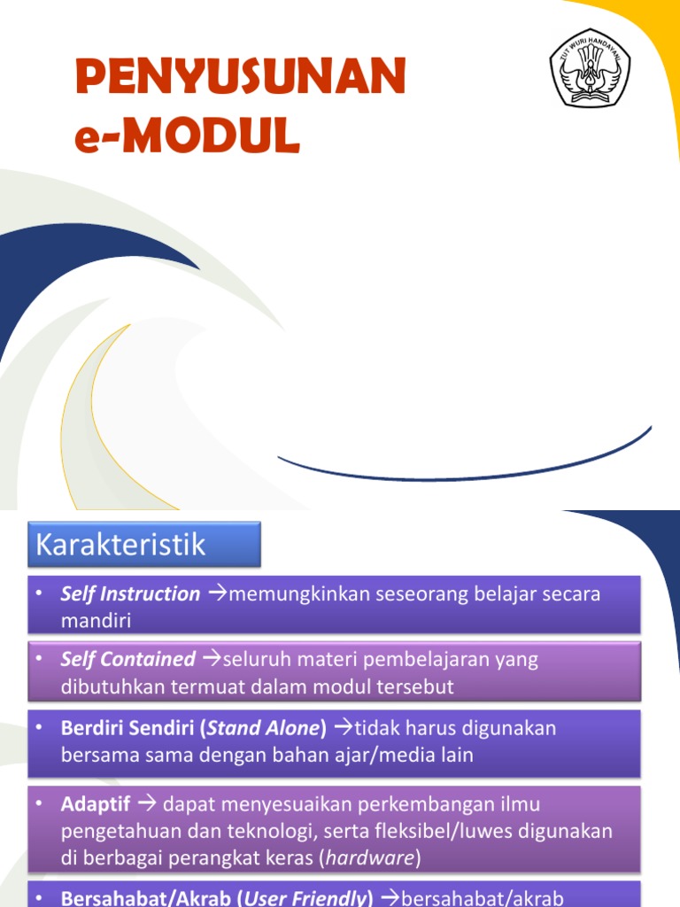 Karakteristik dan Penyusunan e-Modul | PDF | Komputer