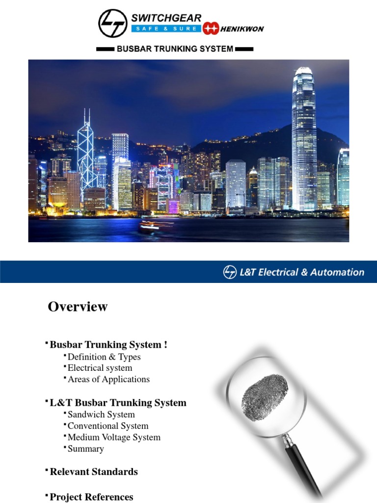 L&T Busbar Trunking System | PDF | Electricity | Power (Physics)