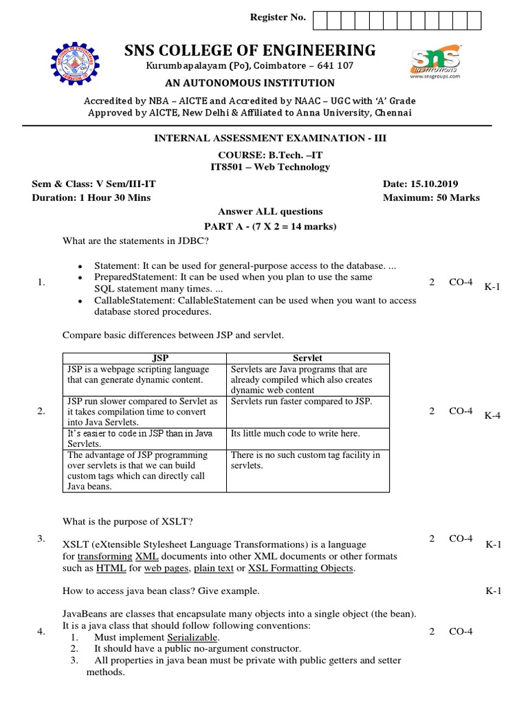 Web Technology | PDF | Ajax (Programming) | Xml