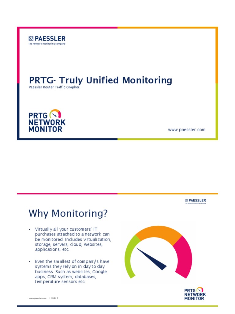 PRTG: Comprehensive Network Monitoring | PDF | Mobile App | Websites