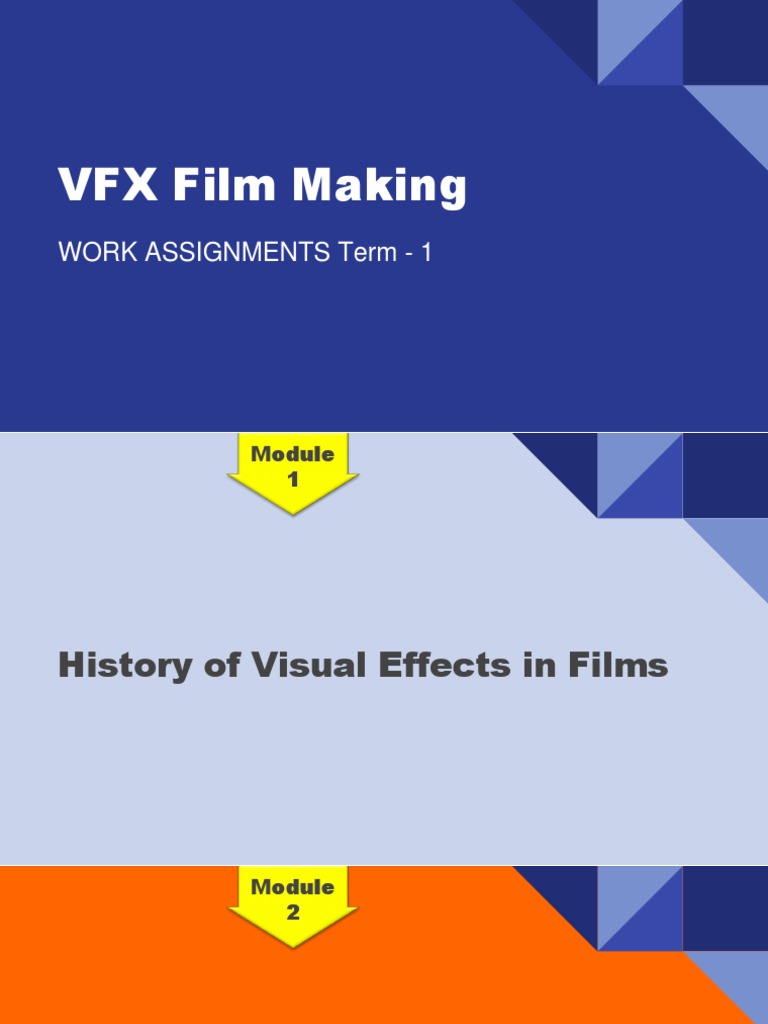 VFX Film Making Term-1 - Assignments | PDF | Perspective (Graphical ...