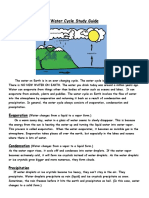 3rd Grade - Water Cycle Worksheet | PDF