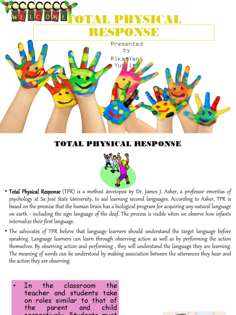 Total Physical Response Method Explained | PDF | Neuropsychological ...
