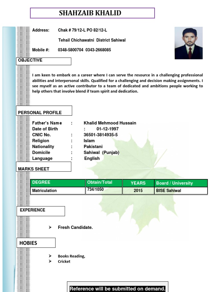 Shahzaib | PDF