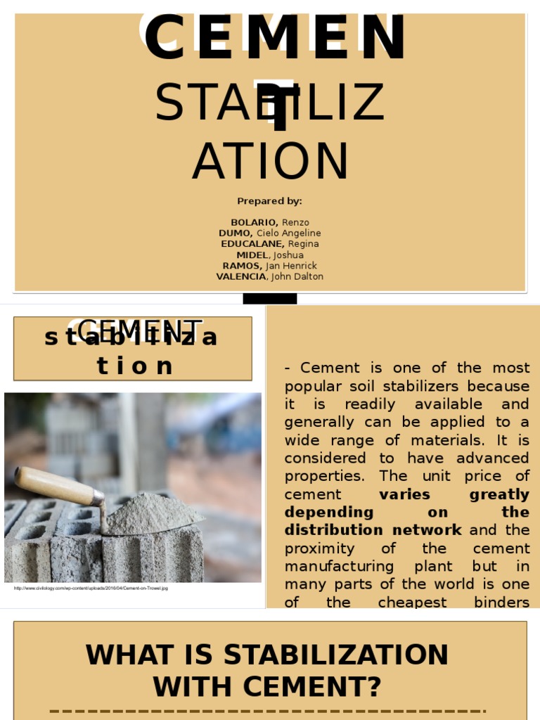 Cement and Fly-Ash Stabilization | PDF | Fly Ash | Soil