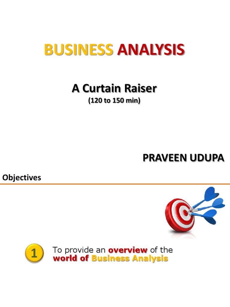 Introduction To Business Analysis PDF | PDF | Business Analysis ...