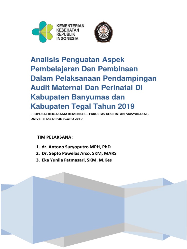 Proposal Amp FKM Undip - Rev | PDF
