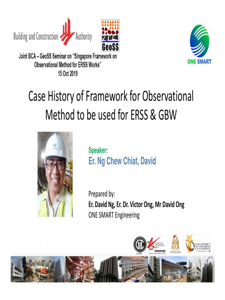 04 - Case History of Framework For Observational Method To Be Used For ...