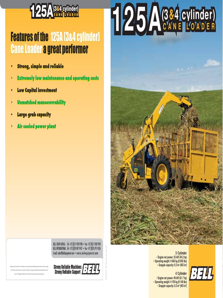 Overview of the Features and Specifications of the 125A 3-Cylinder and ...