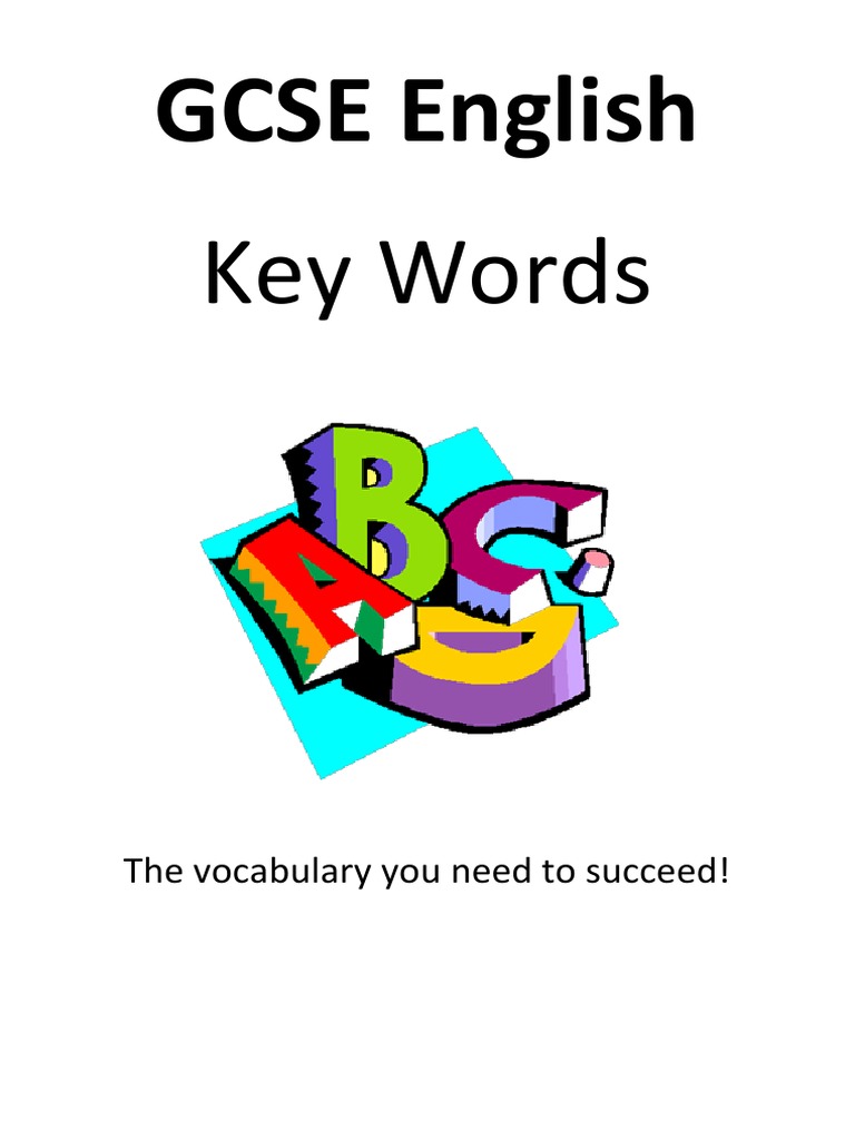 GCSE English Vocabulary Essentials | PDF | Poetry | Linguistics
