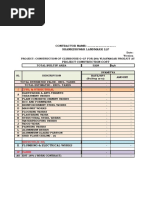 Boq For Tile Flooring and Wall | PDF | Tile | Flooring