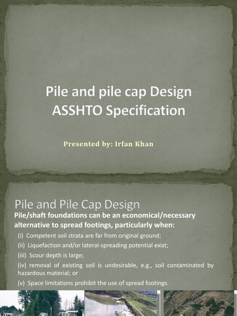 Pile Design | PDF | Deep Foundation | Solid Mechanics