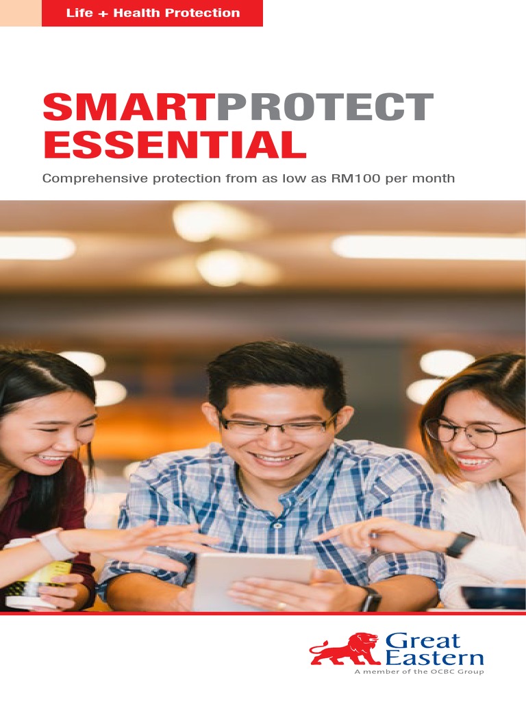 Smartprotect Essential 3 Brochure | PDF | Insurance | Securities (Finance)