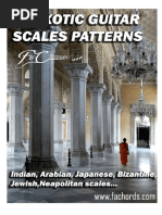 Arabic Scale Guitar Tabs & Diagrams | PDF | Scale (Music) | Mode (Music)