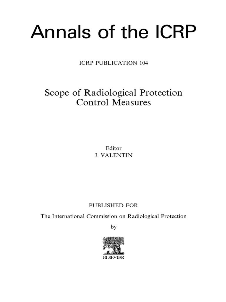 Icrp 104 | PDF | Radiation Protection | Ionizing Radiation