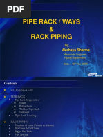 Procedure For Pipe Rack Load Calculation | PDF | Thermal Insulation ...