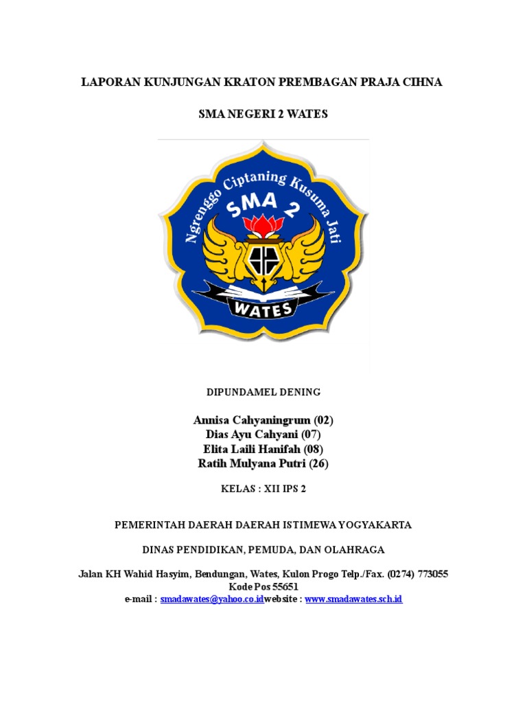 Praja Cihna Kraton Ngayogyakarta | PDF