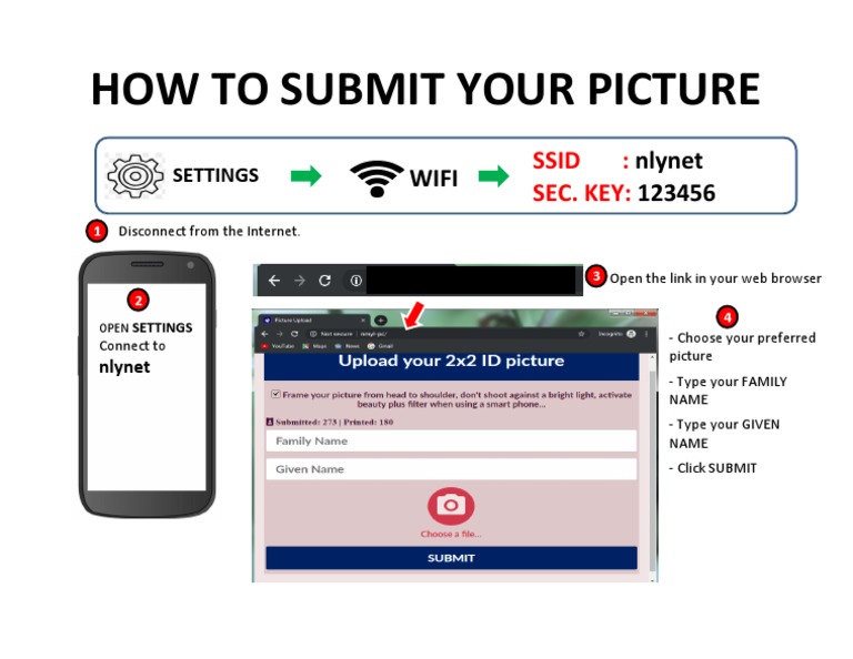 How To Submit Picture | PDF