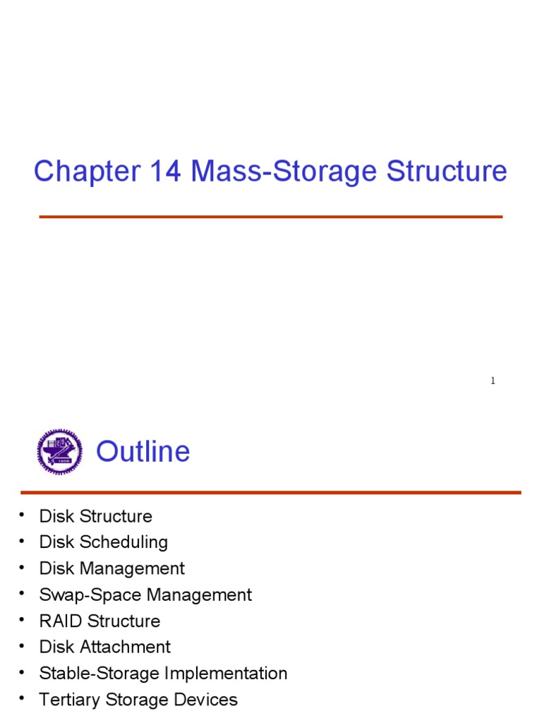 Chapter 14 Mass-Storage Structure | PDF | Computer Data Storage | Languages
