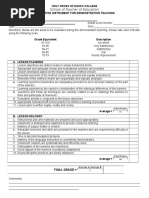 Curriculum Coverage Report Template | PDF