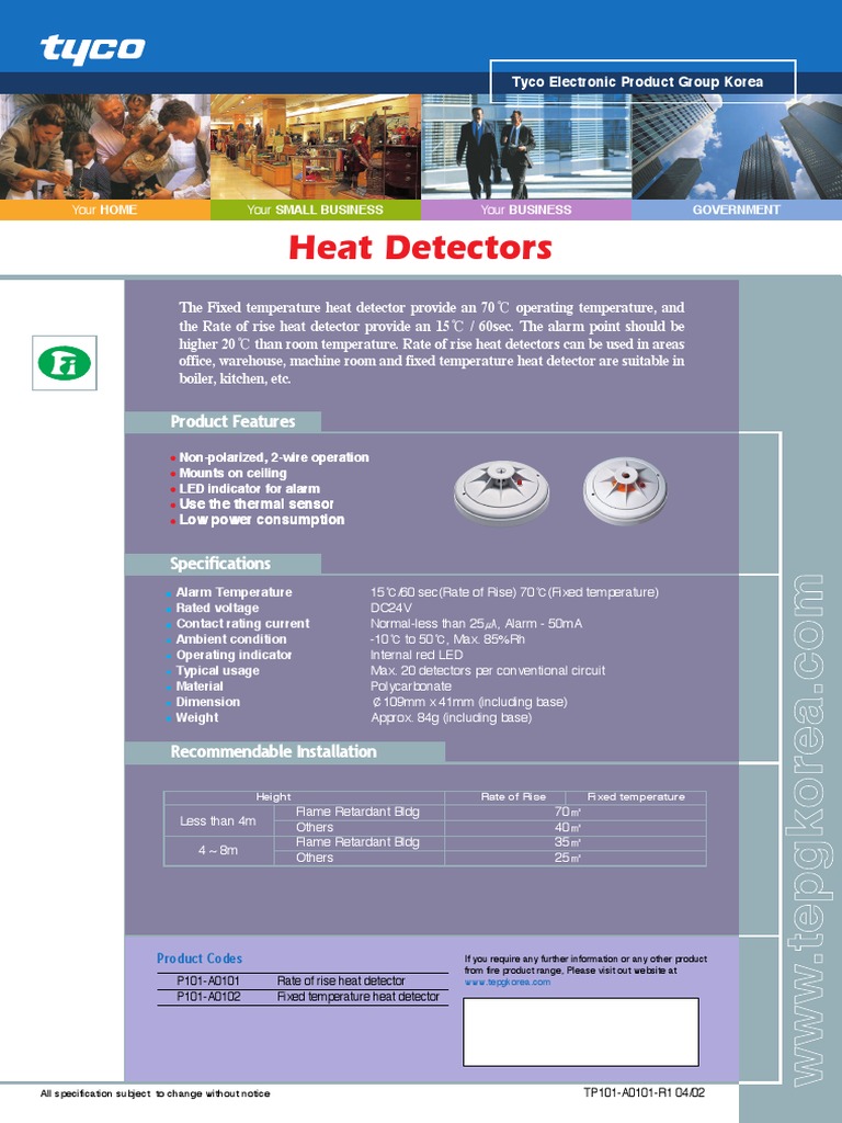 Tyco Fire Alarm | PDF | Switch | Equipment