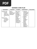 Gordons Functional Health Assessment Tool | PDF | Paresthesia | Pain